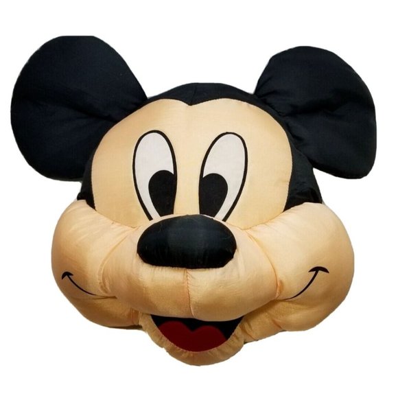 Disney | Toys | 5 Mickey Mouse For Kids Parachute Plush Head Pillow ...
